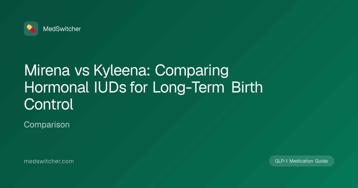 Mirena Vs Kyleena Comparing Hormonal Iuds For Long Term Birth Control