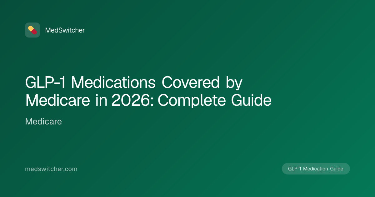 GLP-1 Medications Covered by Medicare in 2026: Complete Guide | MedSwitcher