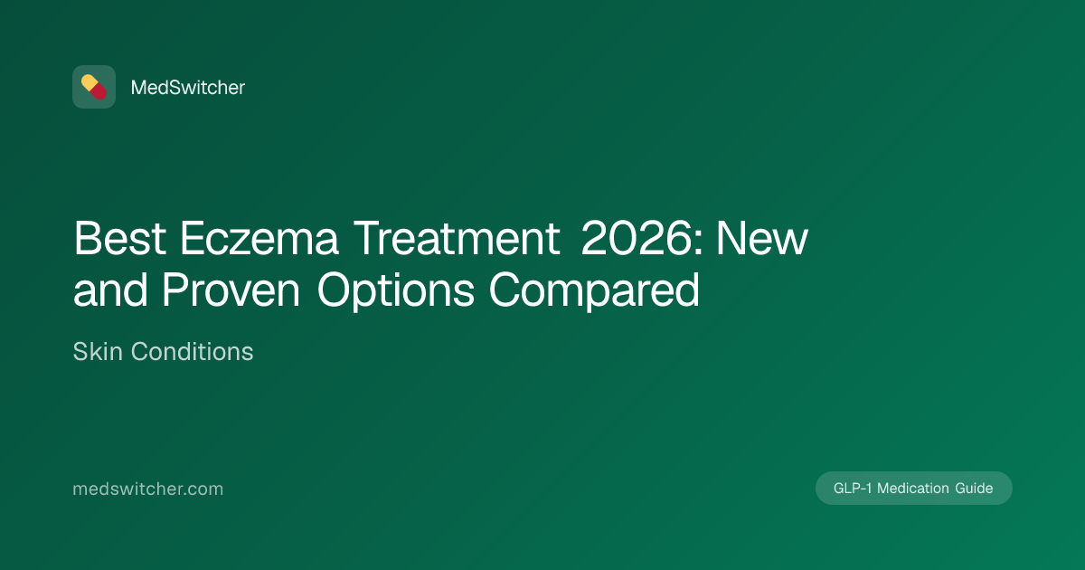 Best Eczema Treatment 2026: New and Proven Options Compared | MedSwitcher