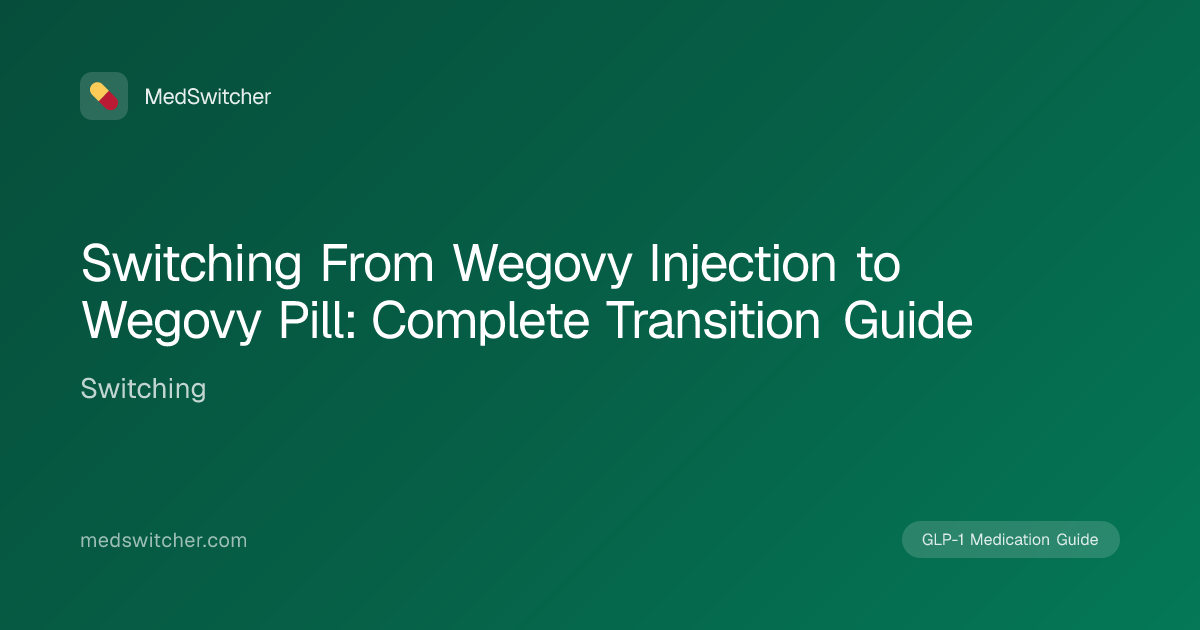 Switching From Wegovy Injection to Wegovy Pill: Complete Transition ...